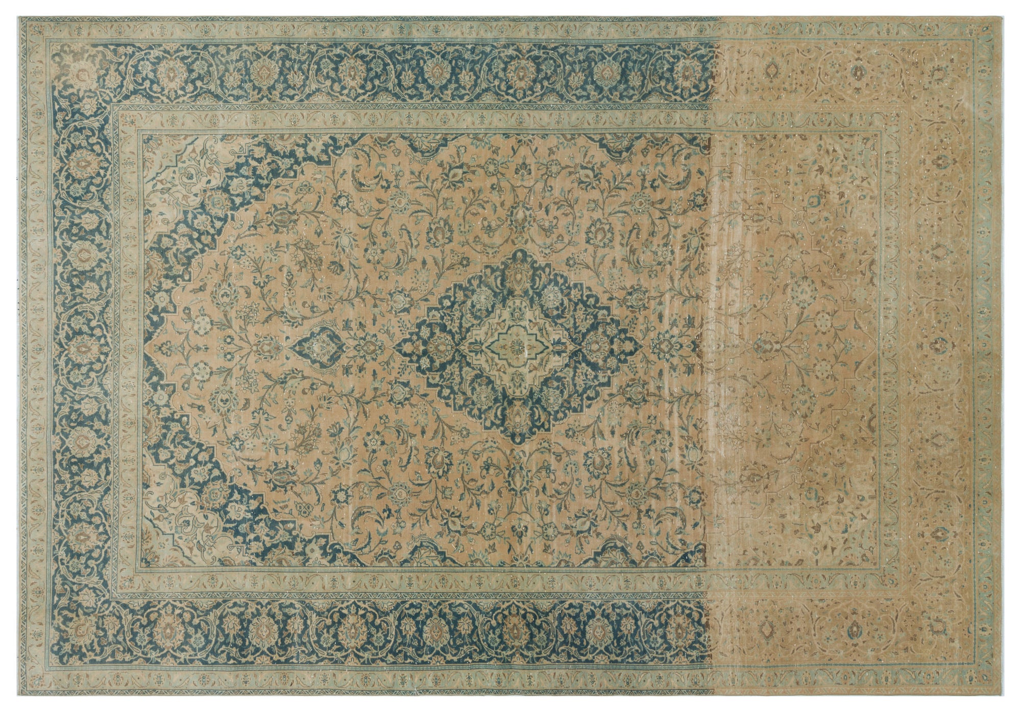 Overdyed Persian Rugs - Colored With Natural Dyes - Unique Rug Store Tagged "Beige"